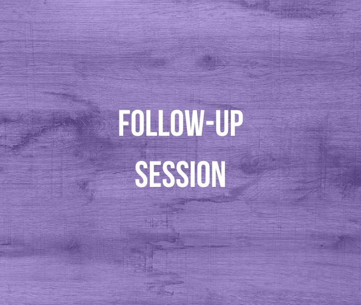Follow-Up Sessions – Hush Your Mind